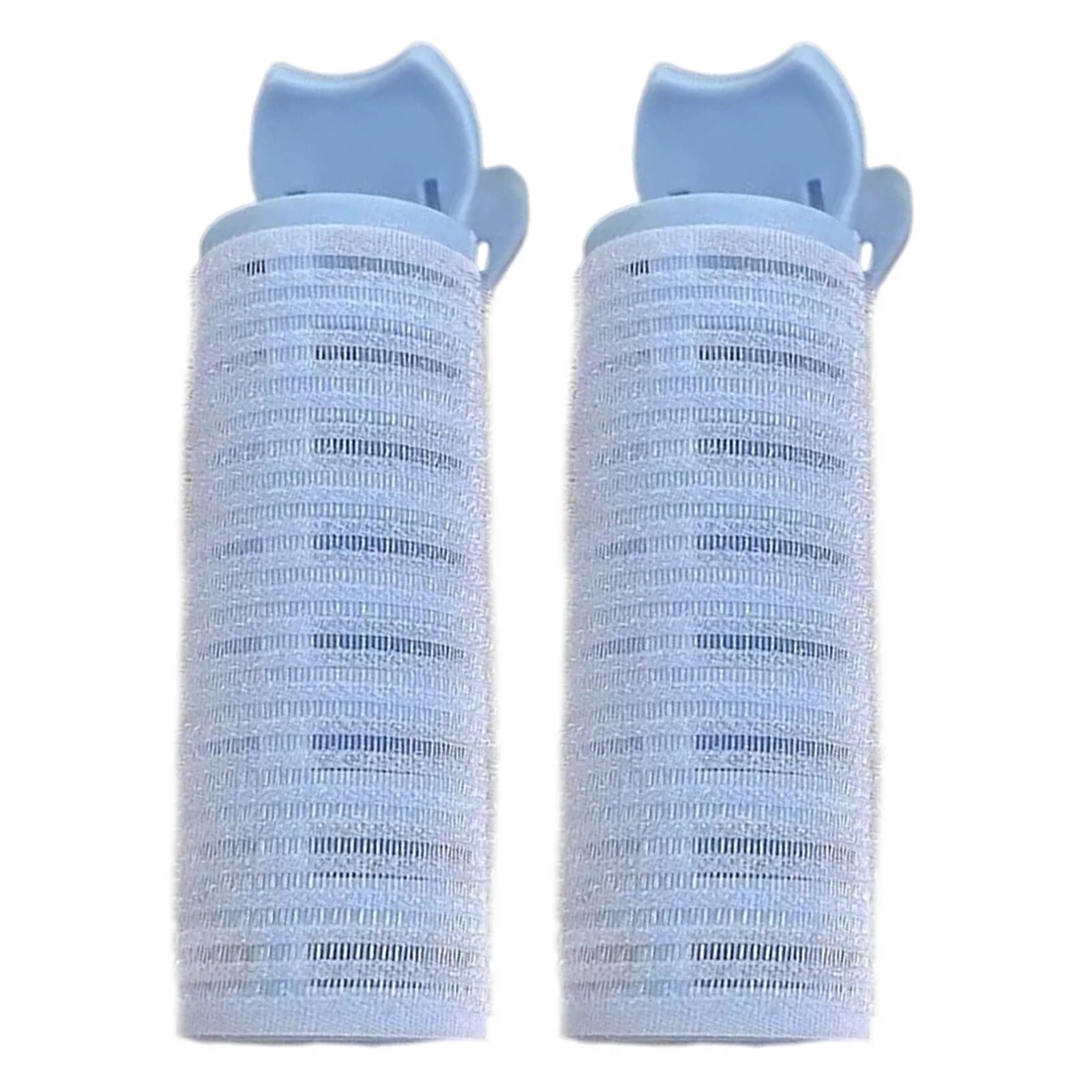 Пластиковые бигуди для волнистых волос 2 штуки Blue