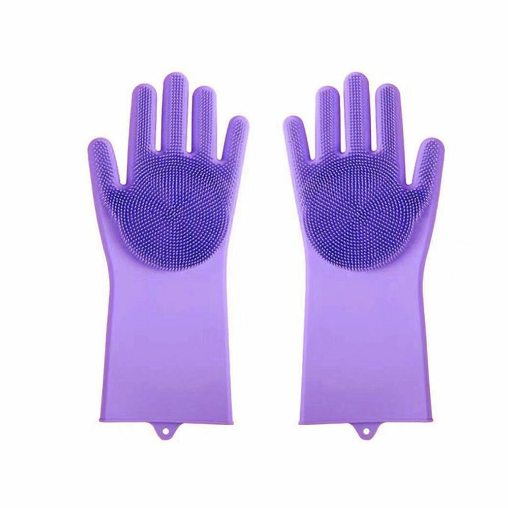 Перчатки хозяйственные силиконовые, 1 пара