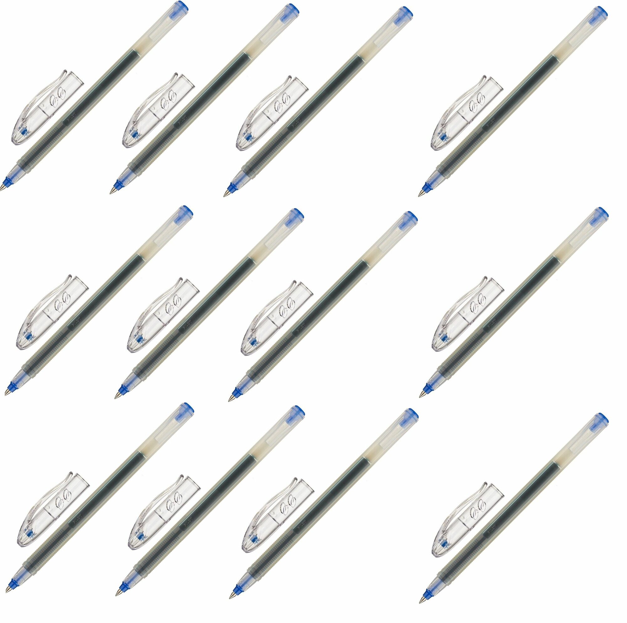 Pilot Ручка гелевая, неавтоматическая, одноразовая, синяя, 0,3 мм, 12 уп.