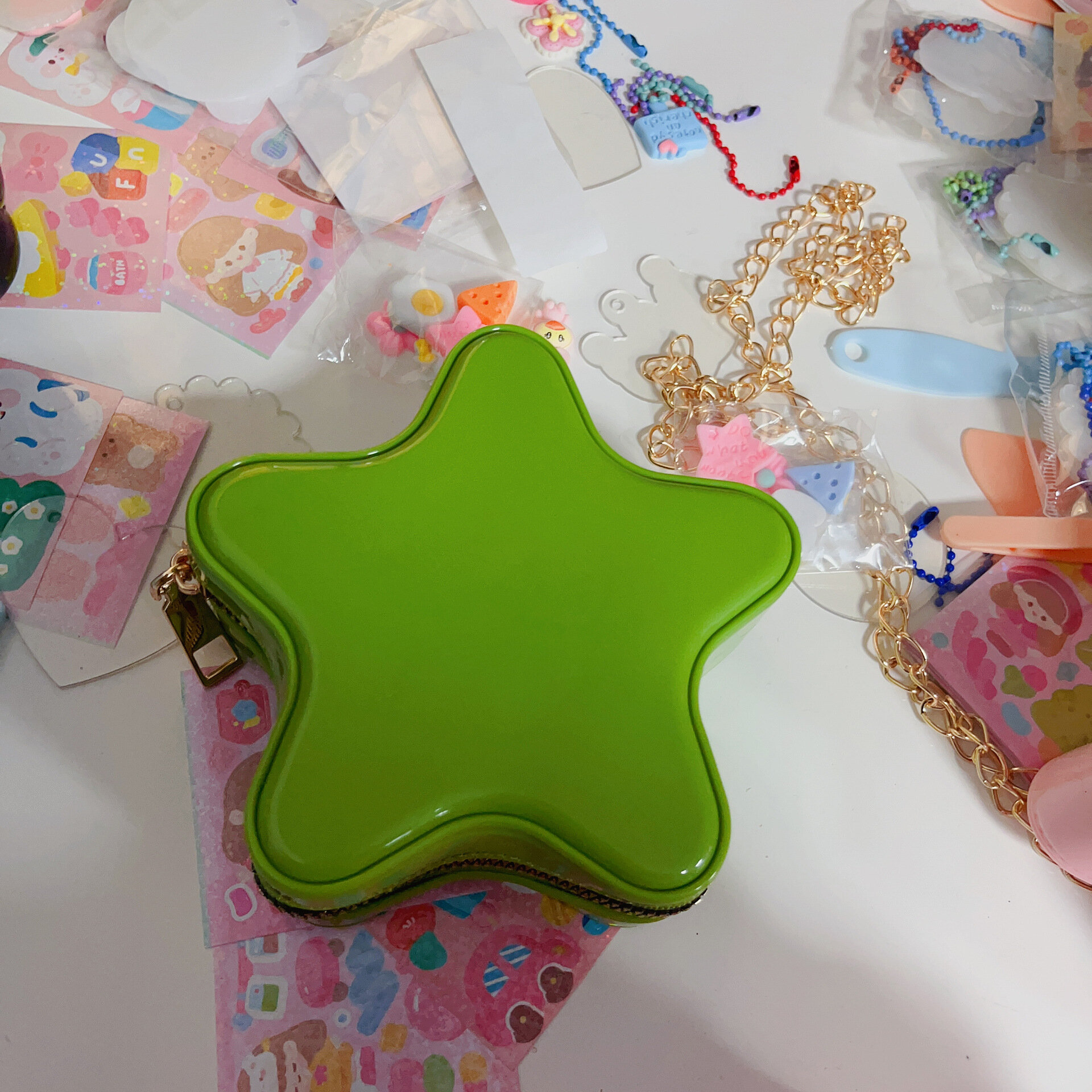 Звездная сумка, милая мультяшная сумка Guka, новая сумка 2025 года, женская сумка через плечо, модная сумка из желе, сумка через плечо для девочек