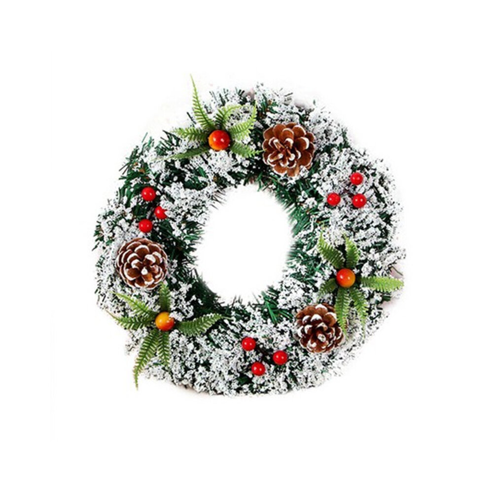 20см/30 см/40 см искусственное рождественское венок рождественский венок для вашей свадебной церемонии входной двери