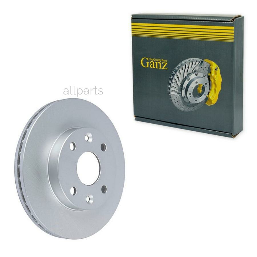 GANZ GIJ10250 Диск тормозной передний с покрытием KIA RIO 00-05 GANZ GIJ10250