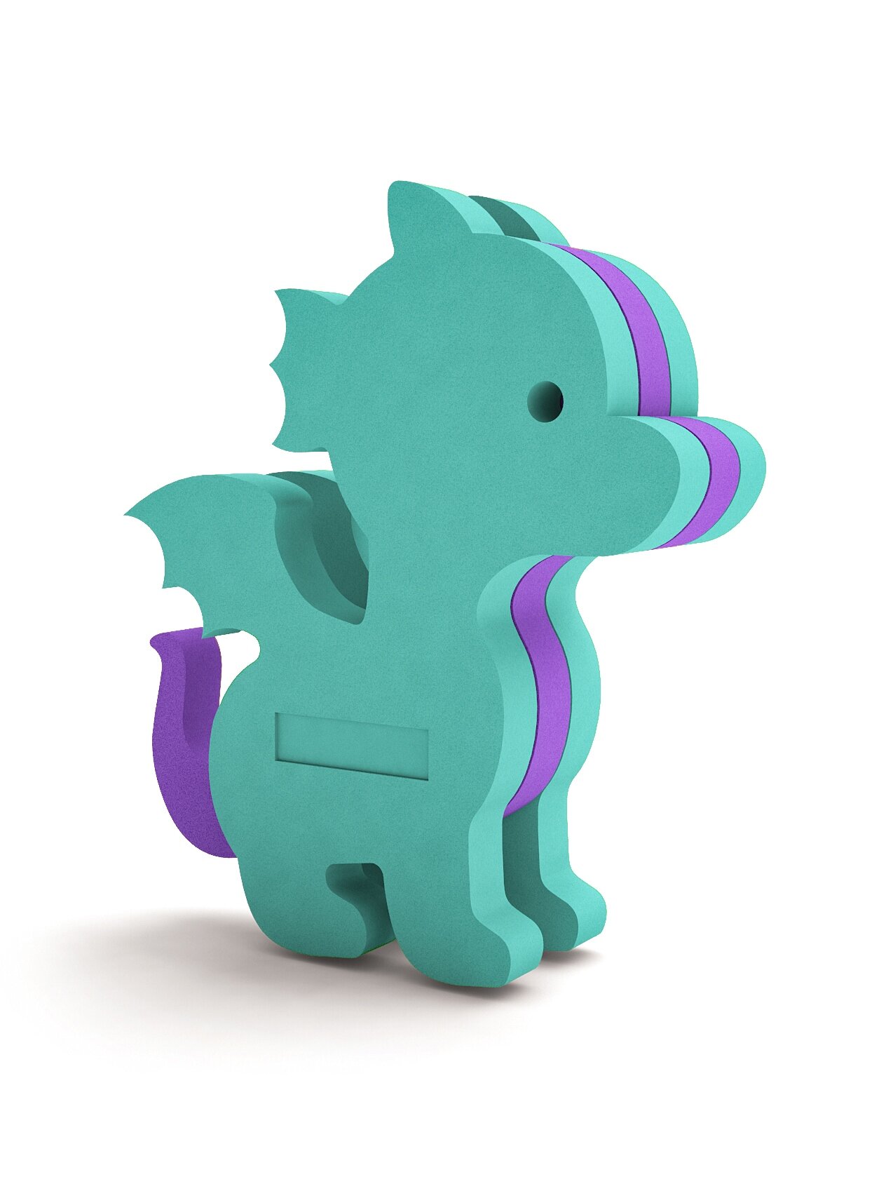 El’BascoKids Мягкий конструктор Дракончик 09-025-MP89 детей 2-6 развивает моторику и воображение