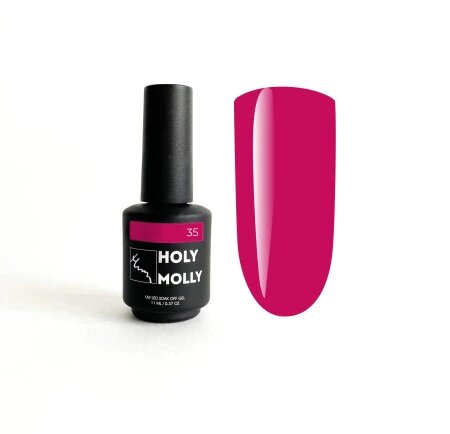 Гель - лак Holy Molly №35 11ml гипоаллергенный , самовыравнивающий, безопасный
