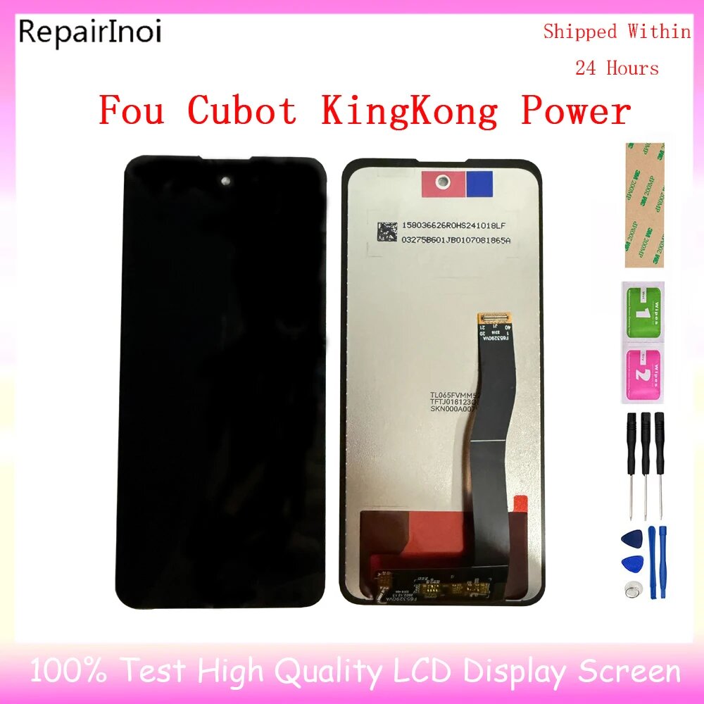 Новый протестированный Cubot Kingkong Power ЖК-дисплей + сменные аксессуары для сенсорного экрана для смартфона Cubot KING KONG Power