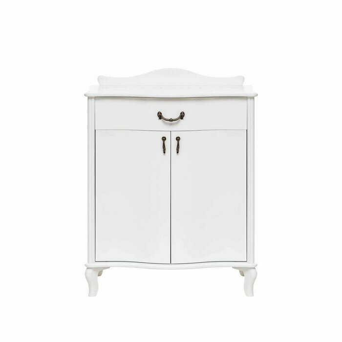 Комод "Джульетта" с распашными дверцами (молочный дуб) Вис