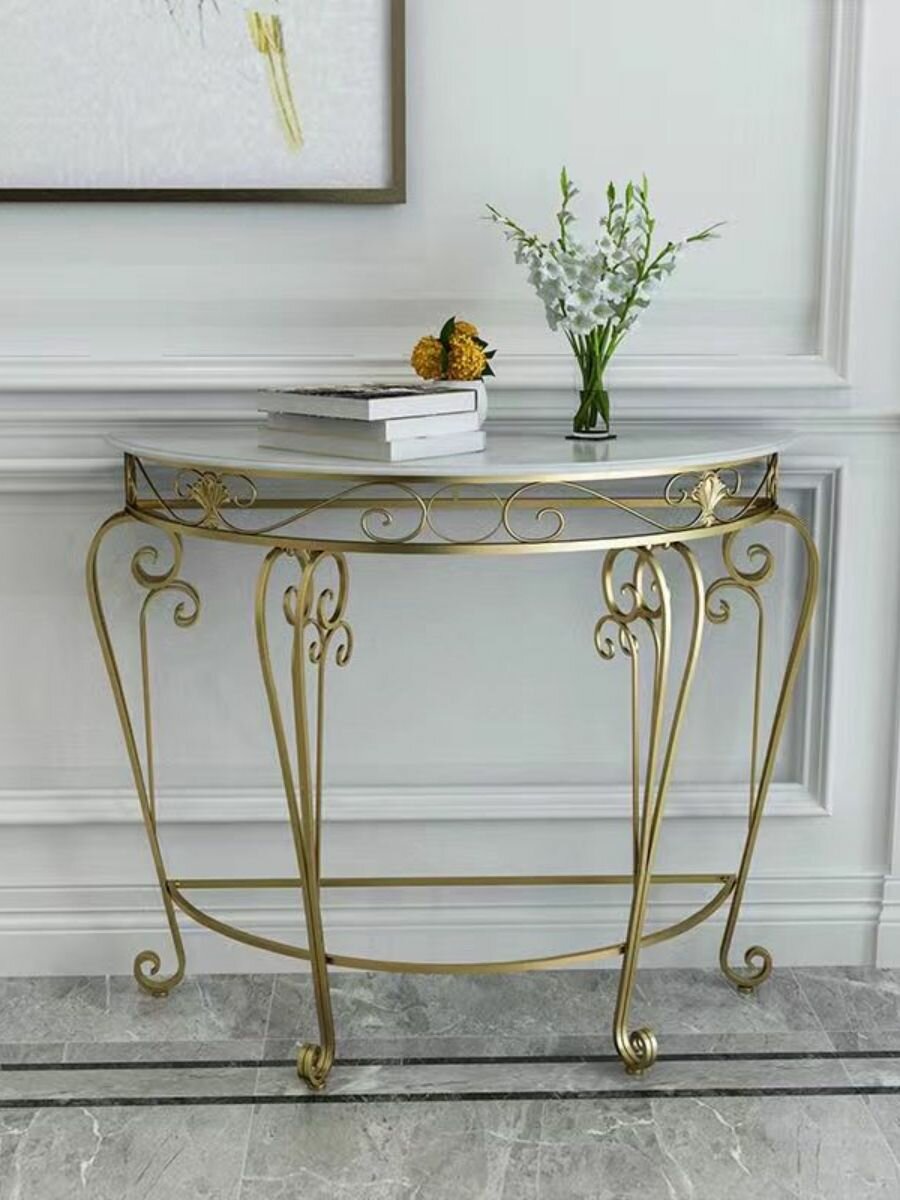 Консольный столик , полукруглая форма