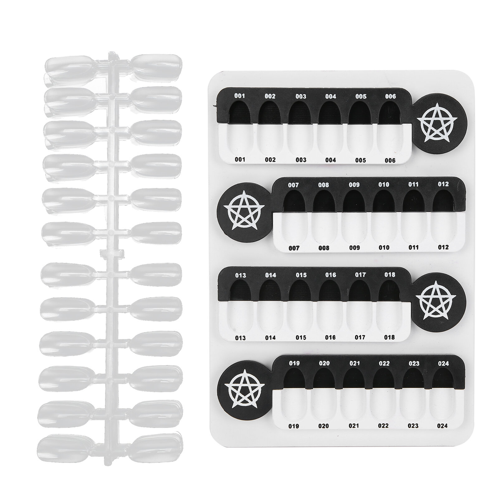 Демонстрационная доска с 24 цветными гвоздями, магнитная стойка для демонстрации цветов, полка с карточкой