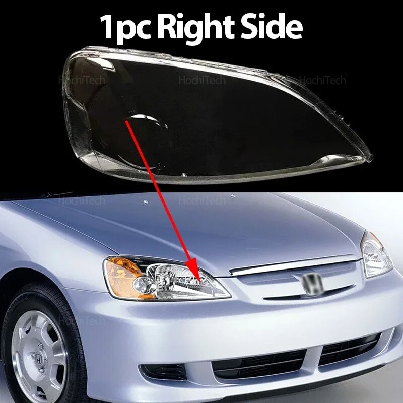 Для Honda Civic ES1 ES8 ES5 ES7 предварительно фейслинг 2001 ~ 2003 прозрачное стекло 1pc Right Side