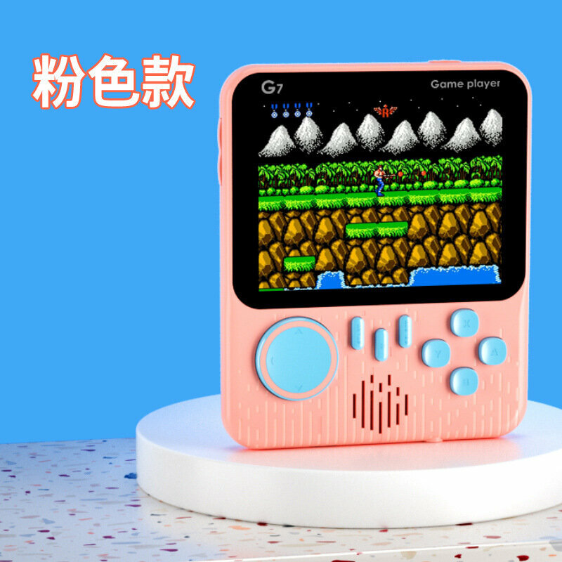 Портативная ретро-игровая консоль SUP, винтажная ностальгия по детству для двух игроков, новая классическая мини-портативная детская консоль G7.
