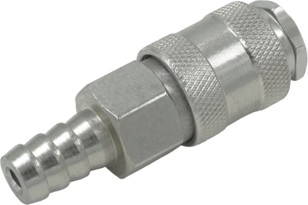 Optimus OPT-740SHA Быстросъемное пневматическое соединение под шланг 12 мм универсальное