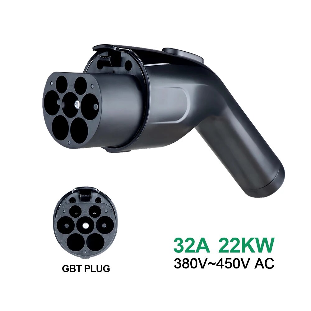 Зарядный штекер Chiefleed GBT 3.6кВт 7кВт 11кВт 22кВт для замены EVSE, аксессуары 32A 3P 22kw GBT