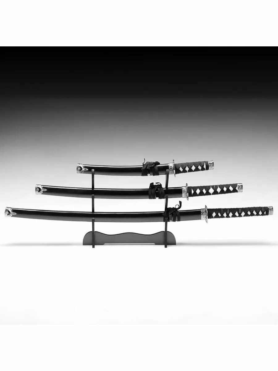 Элегантный набор катан с подставкой 3в1