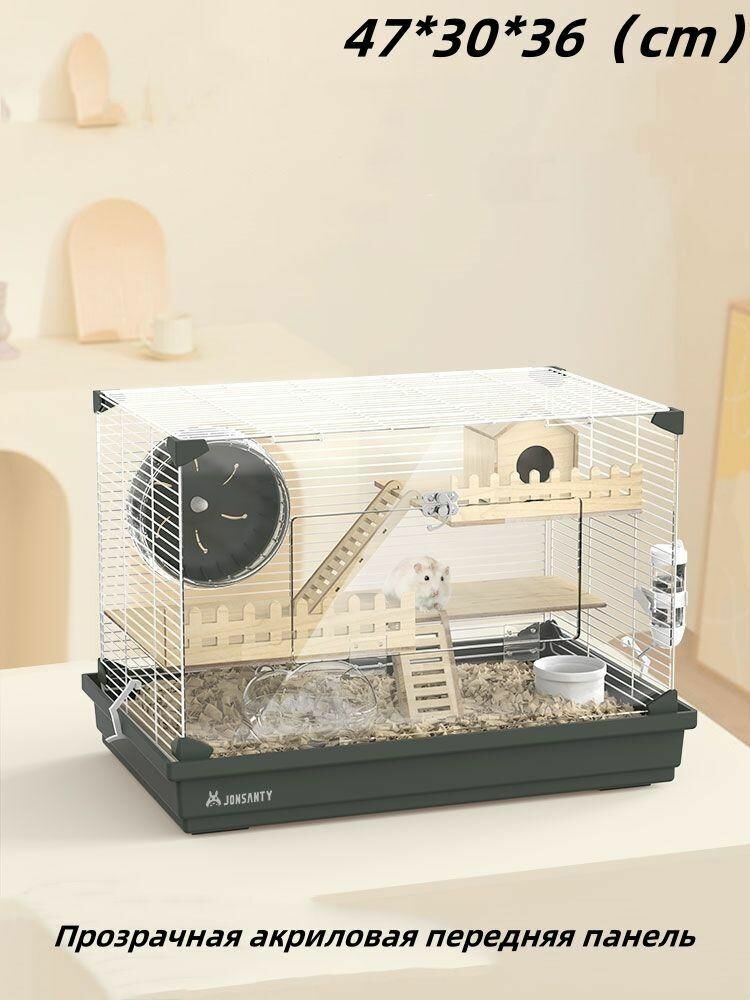 Клетка для хомяков очень большая для удобного просмотра -lj
