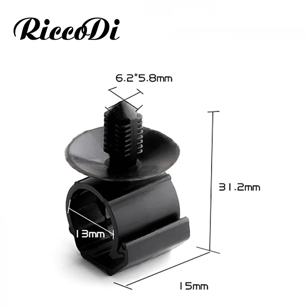1-20 шт, фиксирующий зажим для автомобильного жгута проводов, пряжка для сильфона, пряжка для фиксации автомобильной линии, пряжка для автомобильной трубки 1Pc, 13-4