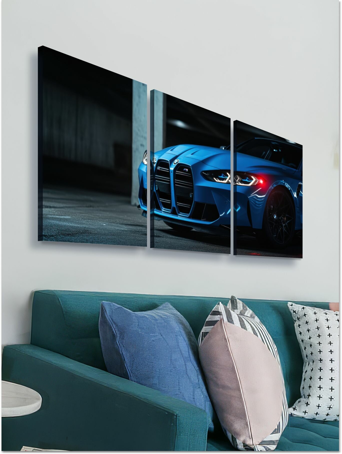 Картина Грозный час модульная 50x70см 3шт.