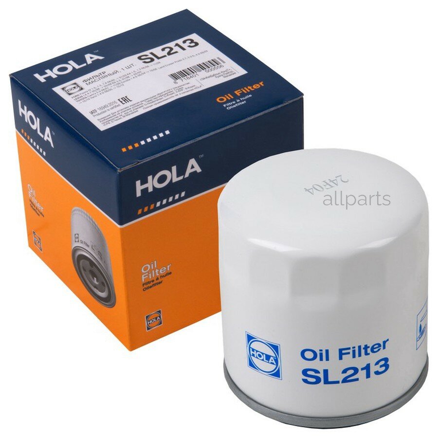 HOLA SL213 Фильтр масляный SKODA Felicia 1,3, CHERY Amulet HOLA SL213