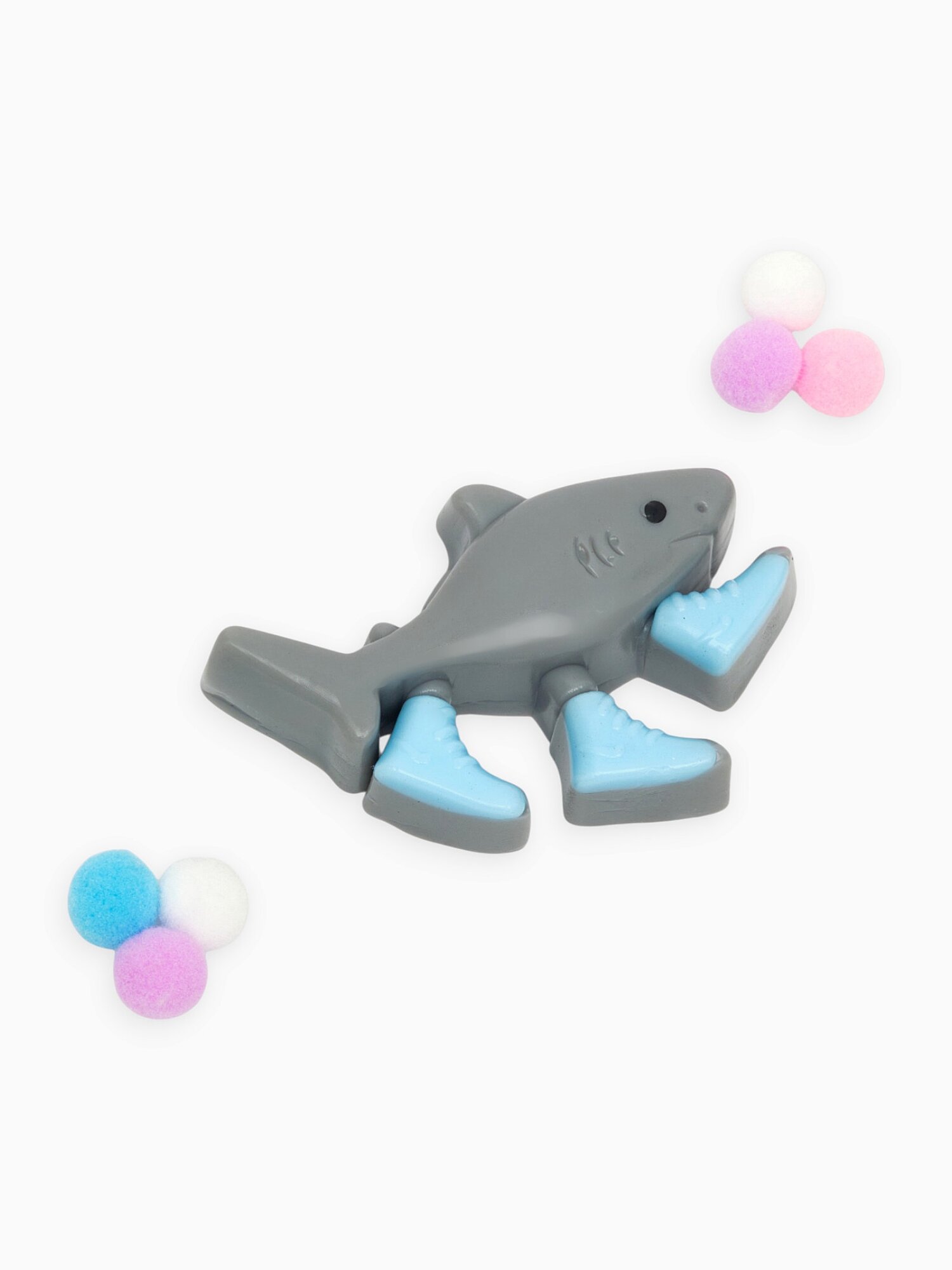 Мялка-антистресс "Акула в кроссовках", для любого возраста, 6*8*2 см.