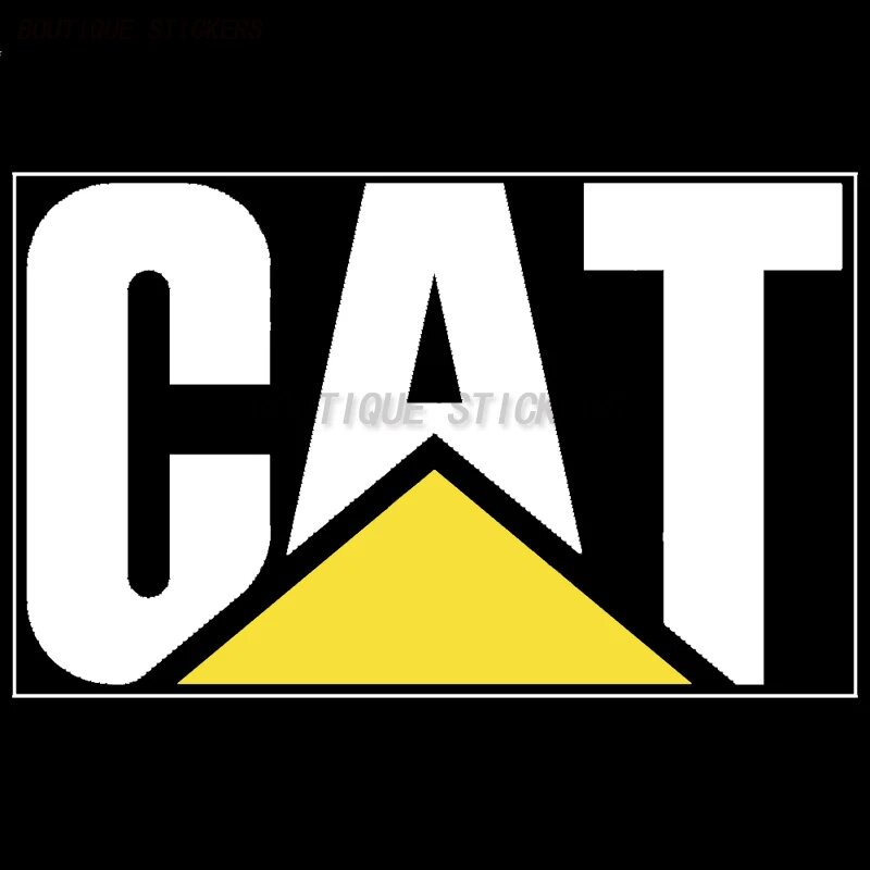 Cat And Chicken Beauty Lie Down Caterpillar Ute Cut Виниловый водонепроницаемый JDM Van Bike Offroad RV Автомобильные внешние аксессуары Sticke 018, Long Side-40cm