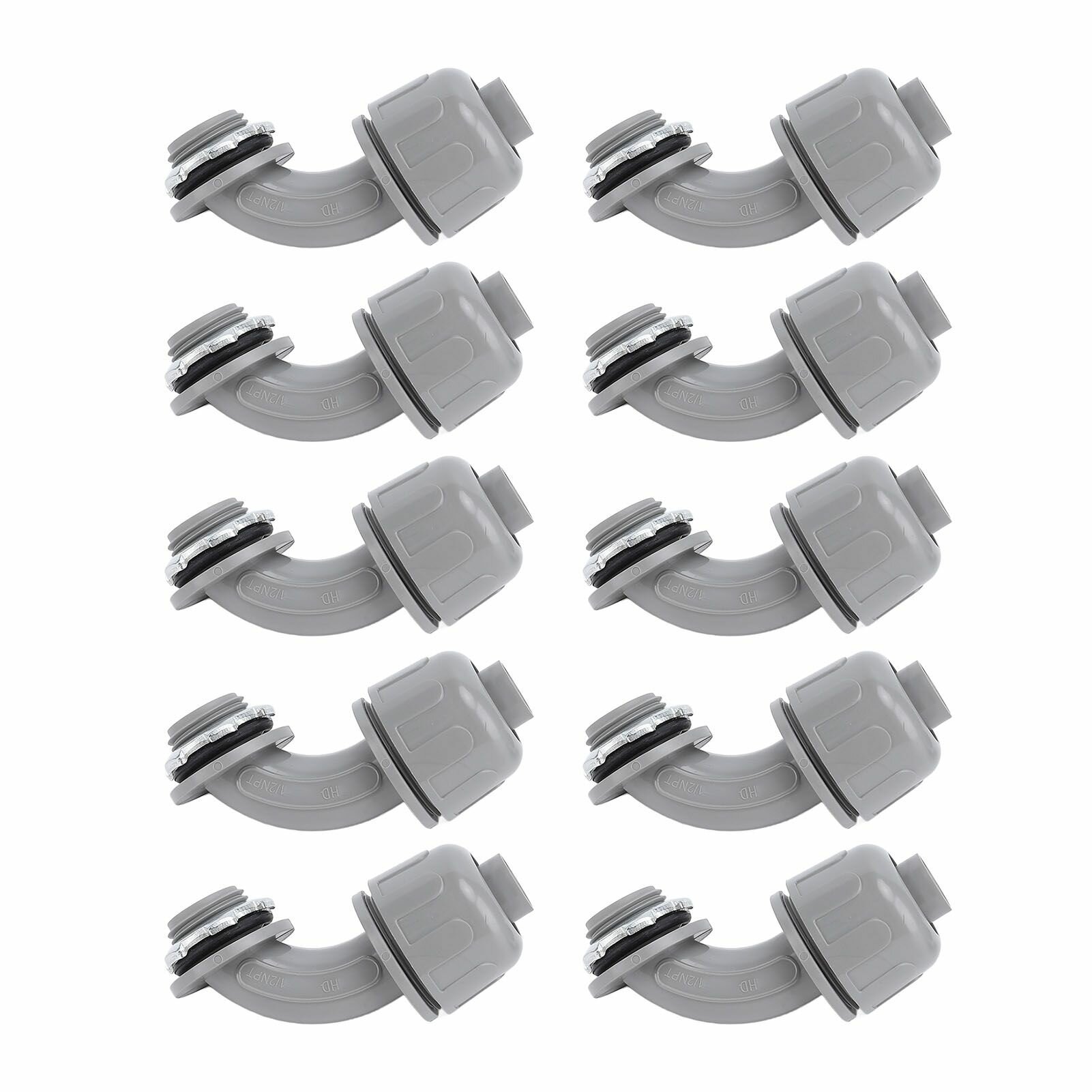 Коннектор угловой 1", 10 шт, жидкостный, для труб