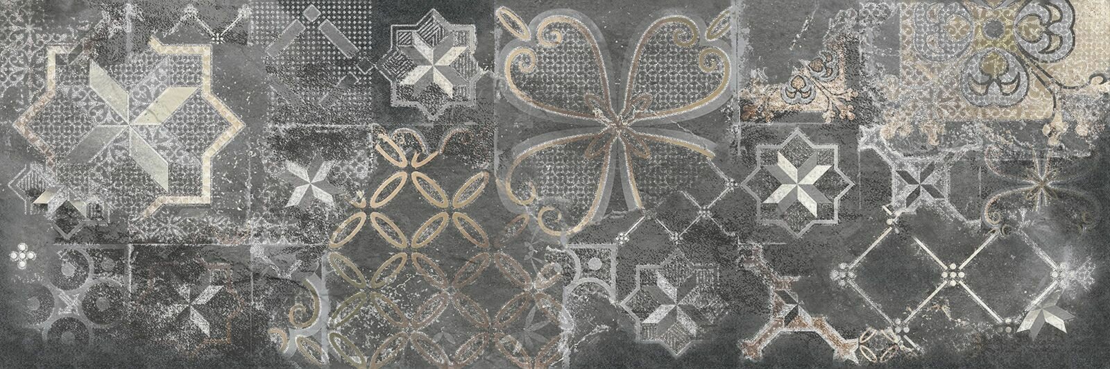 Delacora Плитка Kreo Dark мат 24,6x74 9 мм арт. WT15KRE07R (цена за 1.28 м2)