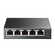 Коммутатор TP-Link Easy Smart TL-SG105MPE, 5Gbit, 4PoE+, 120Вт