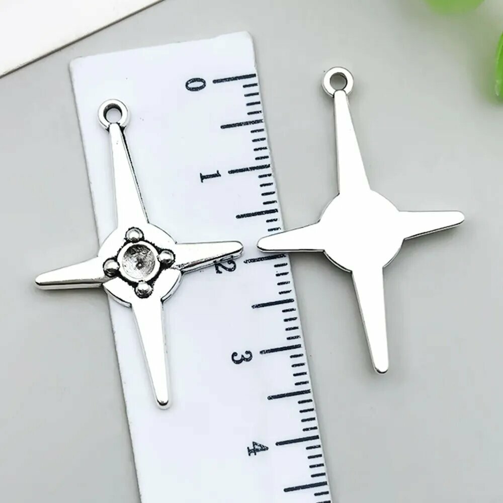 Подвеска в виде креста и звезды 10pcs