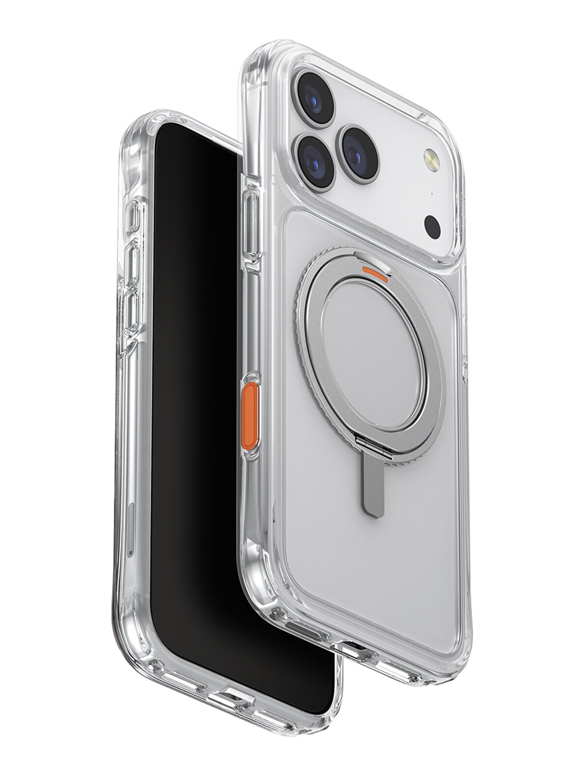 Uniq чехол для iPhone 17 Pro Max, Swivix с функцией подставки, с Magsafe, Lucent Clear