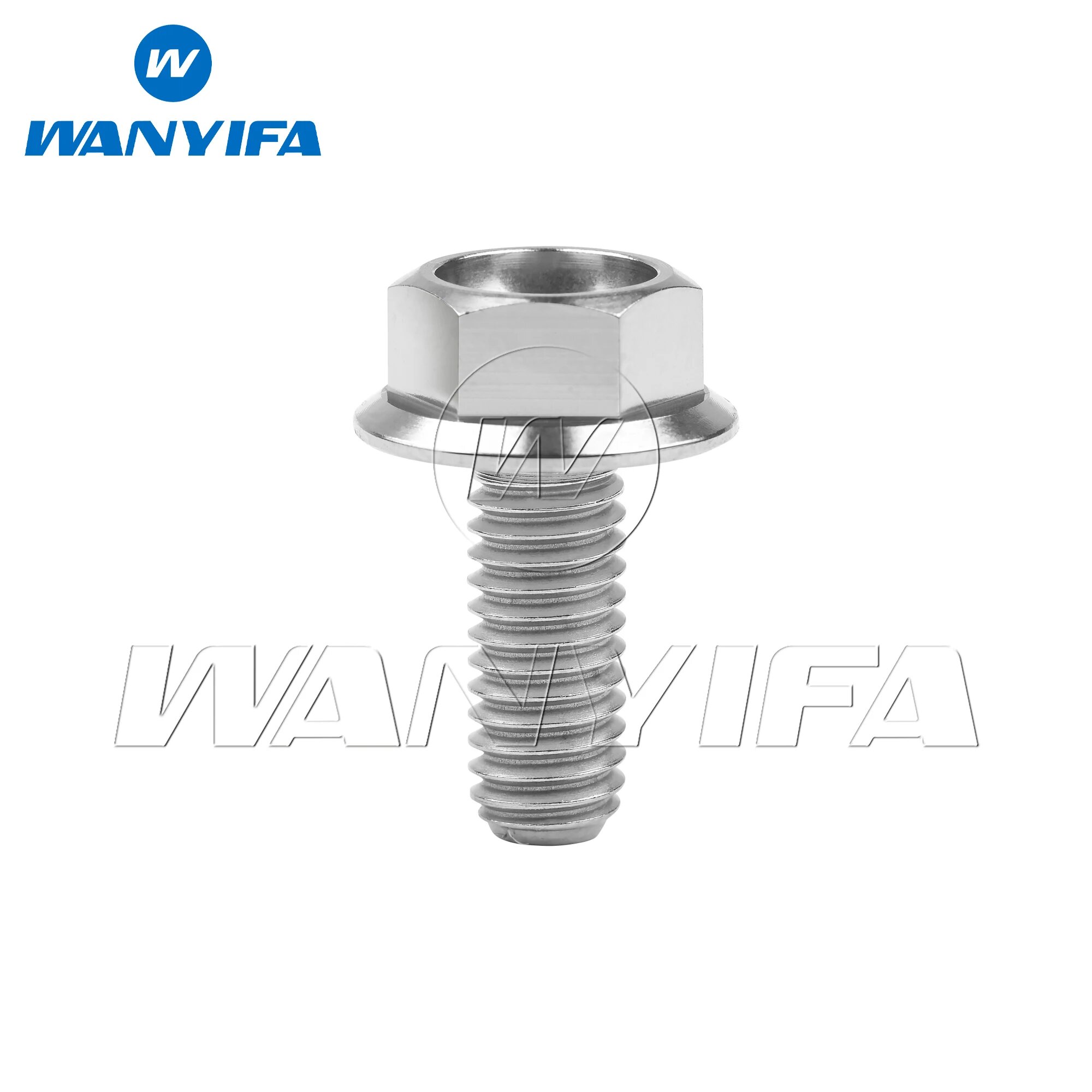 Титановые болты Wanyifa M6x10 15 20 25 30 35 мм Titanium, 10mm