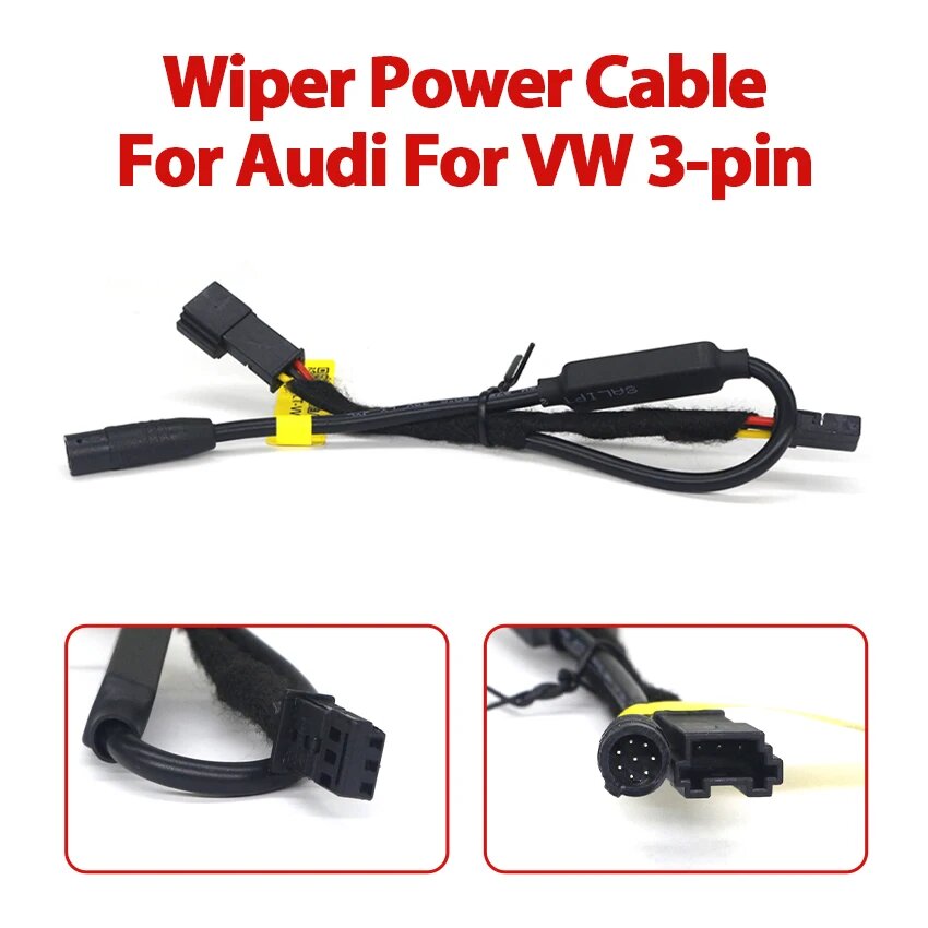 Plug and Play датчик дождя, силовой кабель, автомобильный видеорегистратор, видеорегистратор для VW и Skoda, простой в установке для Volkswagen и Skoda, все модели