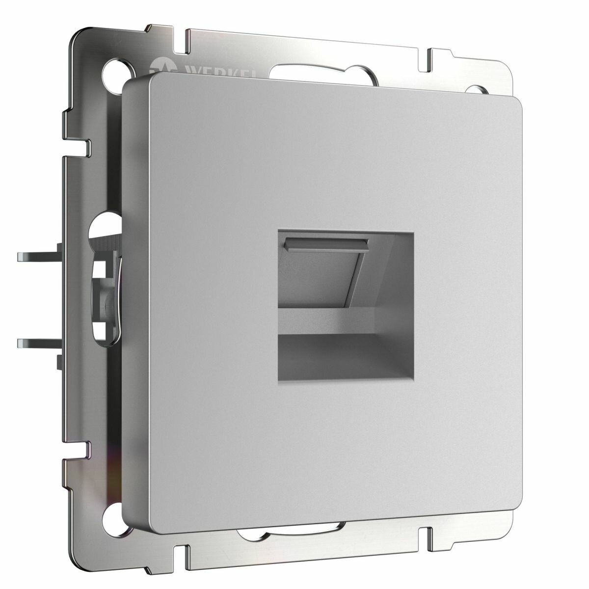 W1181006/ Розетка Ethernet RJ-45 (серебряный)