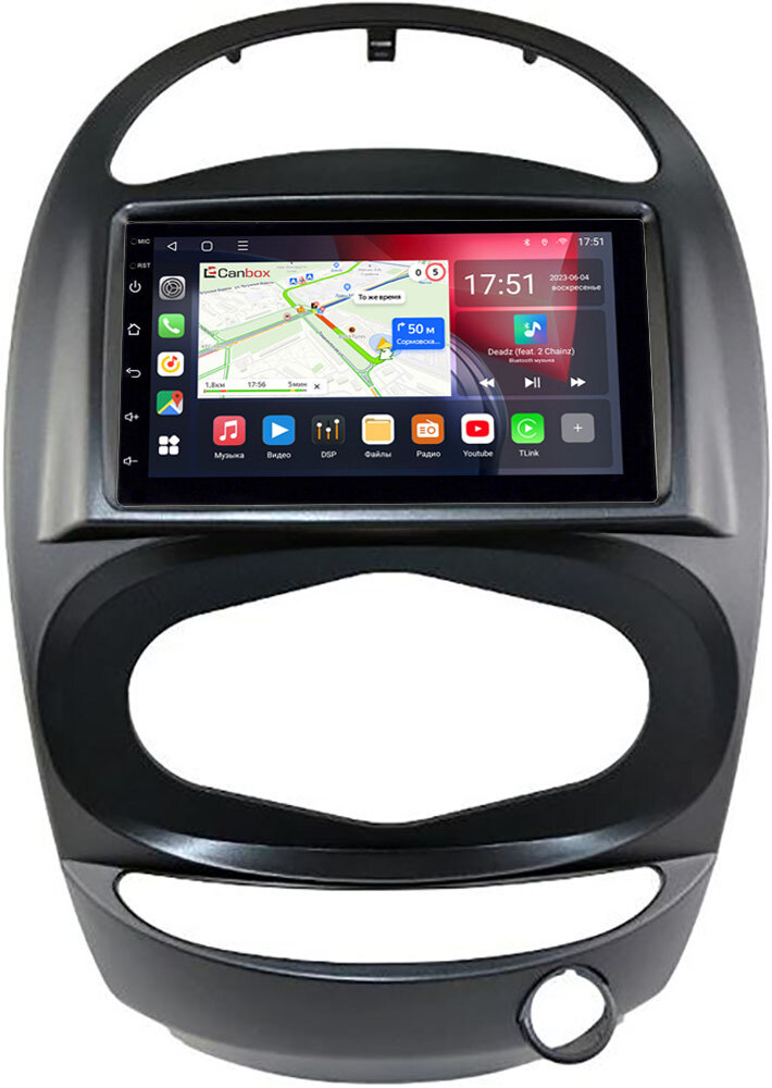 Штатная магнитола Chery IndiS (S18D) 2010-2015 Canbox L-Line 4476-RP-CHIN-78 Android 10 (4G-SIM, 3/32, TS18, DSP, QLed)