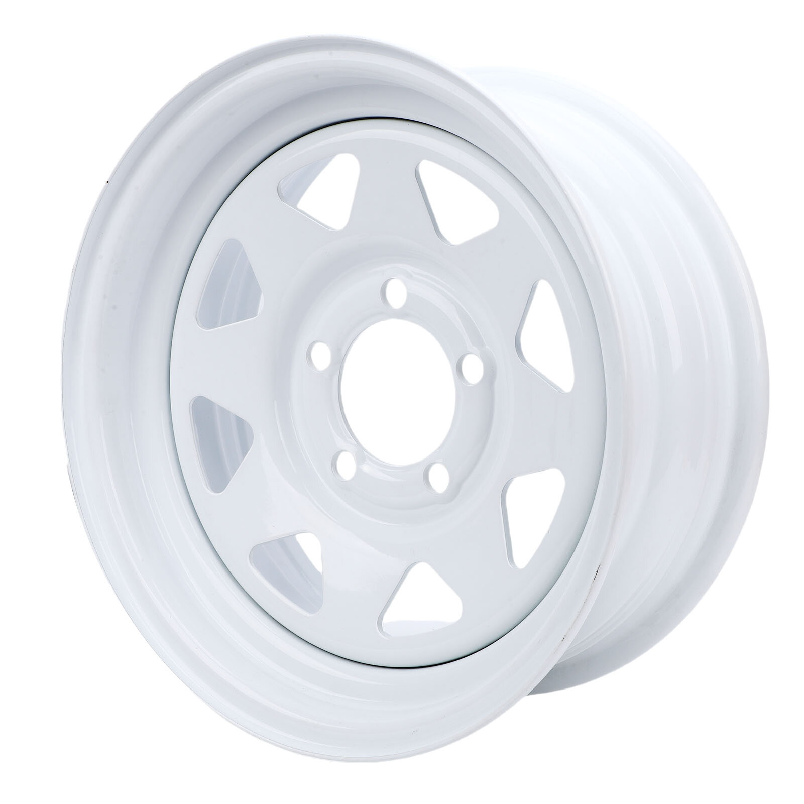 Колесный диск для прицепа 14x5.5 (14 дюймов), 5 болтов, расстояние между центрами 4,5 дюйма, высокопрочная сталь, для грузовых автомобилей и лодок.