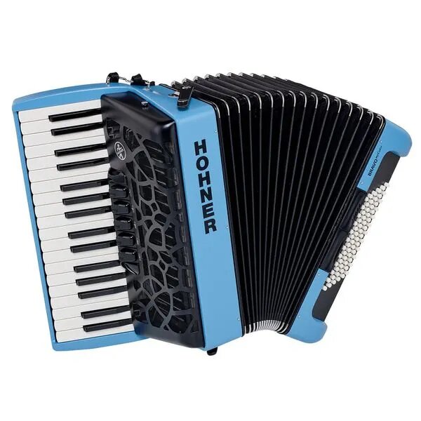 Аккордеон Hohner Bravo my Color III 72 Sky 3/4 (A166153)