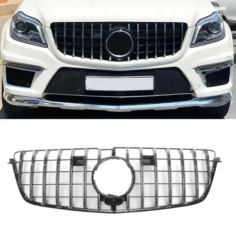 Передняя решетка радиатора для Mercedes Benz X166 GL Class GL500 GL550 GL63 2013-2015