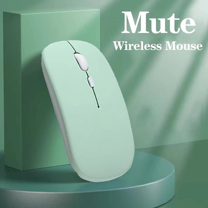 Беспроводная мышь Mute Light Green