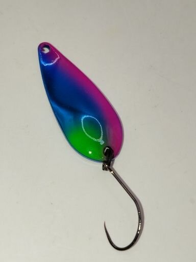 Блесна FOREST PAL Limited 35 мм UV 3.8 г воблер-блесна для щуки, окуня, судака и жереха