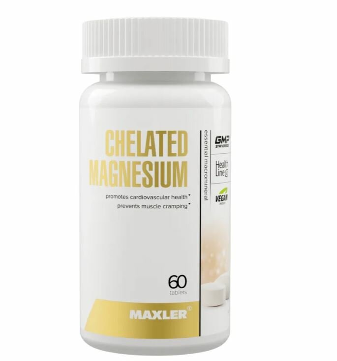 Chelated Magnesium 60 tabs