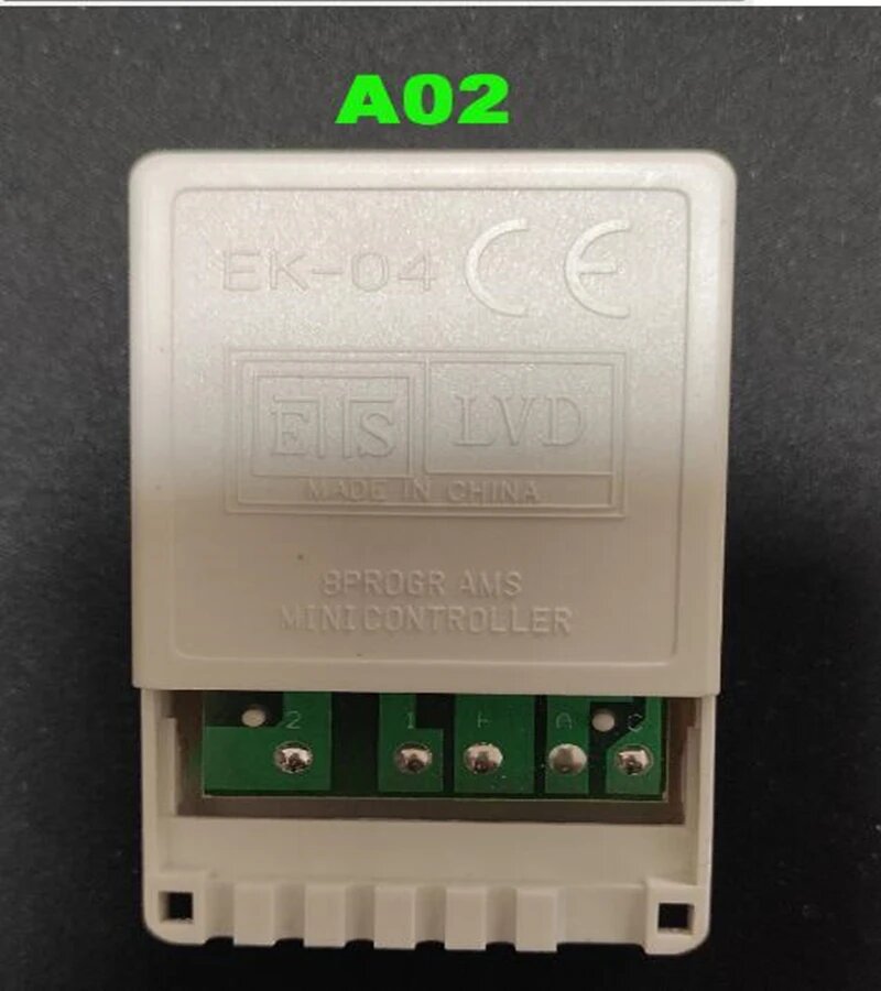 RGB-контроллер LX-04 для светодиодной гирлянды EU plug, A02