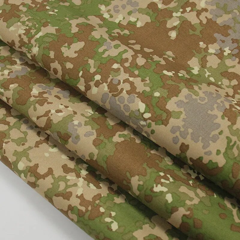 Немецкая камуфляжная ткань Flecktarn 500D нейлон 1