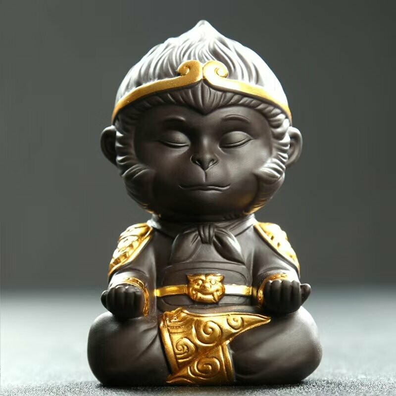 Фигурка Короля обезьян Кунг-фу Чайный питомец 7,3смx6смx11,8см HLDZ