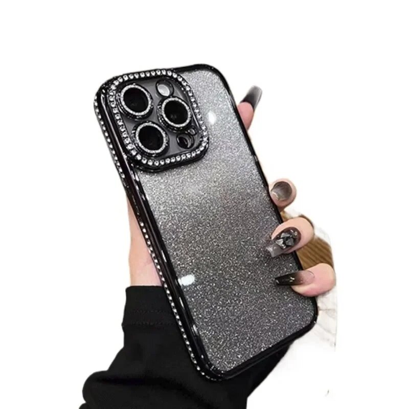 Чехол на iPhone 11 Pro Max со стразами и блестками