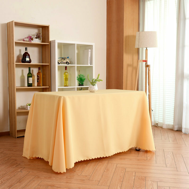 Скатерть для отеля однотонная простая Zhuwen рекламная скатерть IBM прямоугольная скатерть банкетная конференц-стол юбка