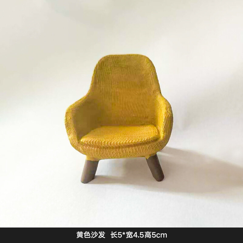 Кресло-качалка в виде лягушки, милый ручной работы орнамент для дома, настольный очаровательный автомобиль, DIY, модный маленький орнамент из смолы