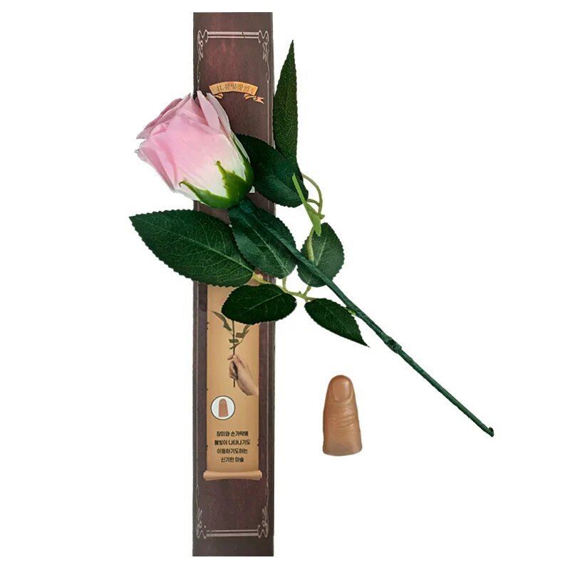 Волшебная светодиодная роза для фокусов