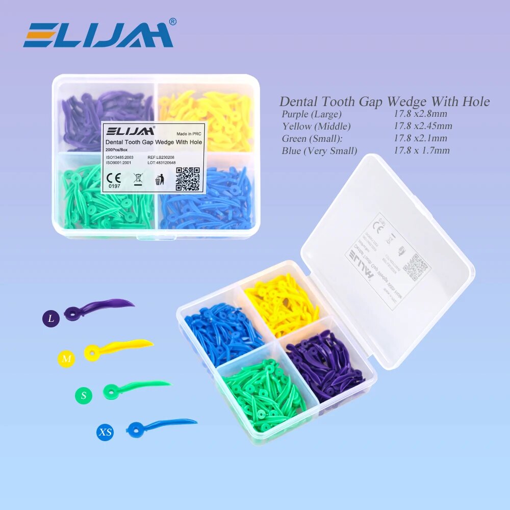 200 Шт. Стоматологических Шпателей, Одноразовые, С Круглым Отверстием, Межзубные Щетки Для Стоматологии, Медицинские Пластиковые