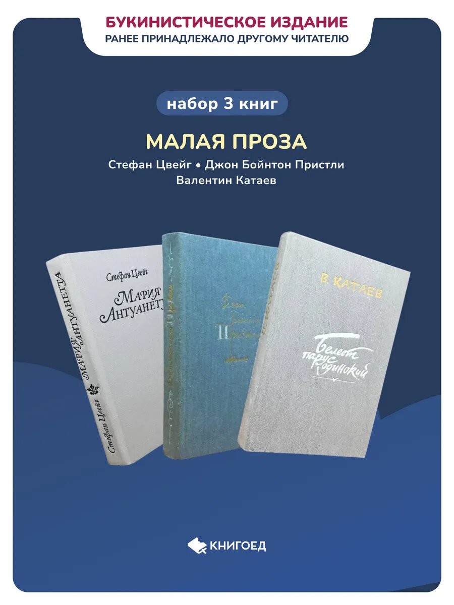 Книга. Малая проза в 3 книгах (2048828228044)