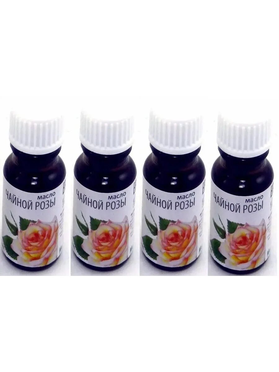 Масло чайной розы 10мл - 4 шт.