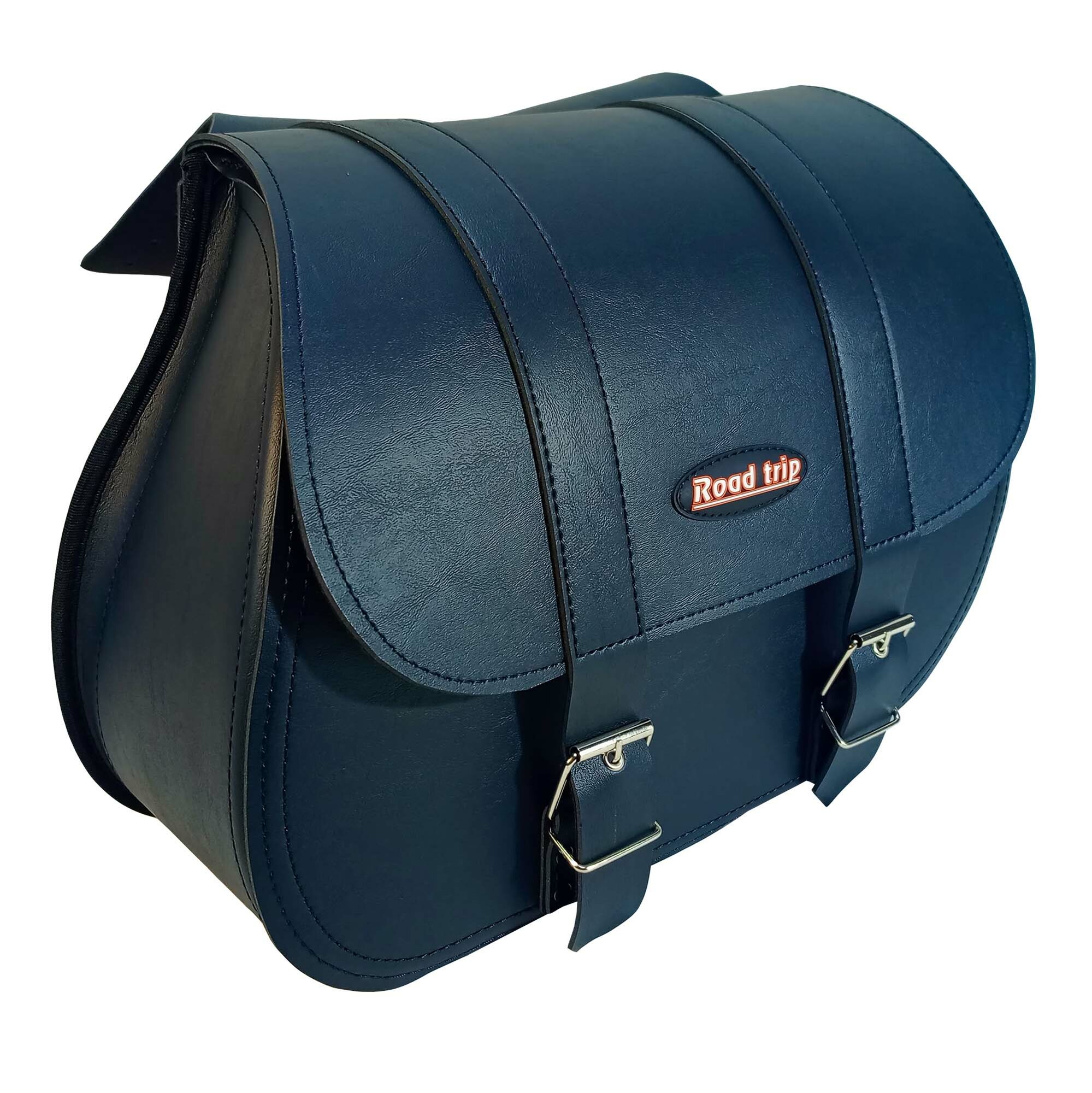 Кофры боковые для мотоцикла Smart-LeatherTeks-B, (искусственная кожа нового поколения), Road Trip