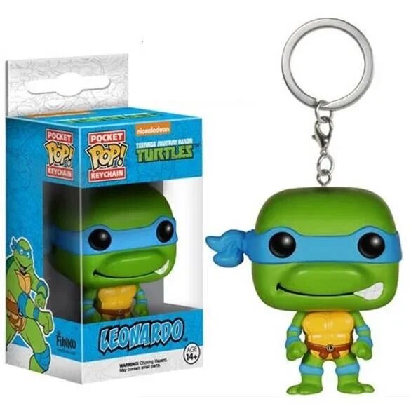 Funko Pop! брелок Teenage Mutant Ninja Turtles Леонардо, цвет 2